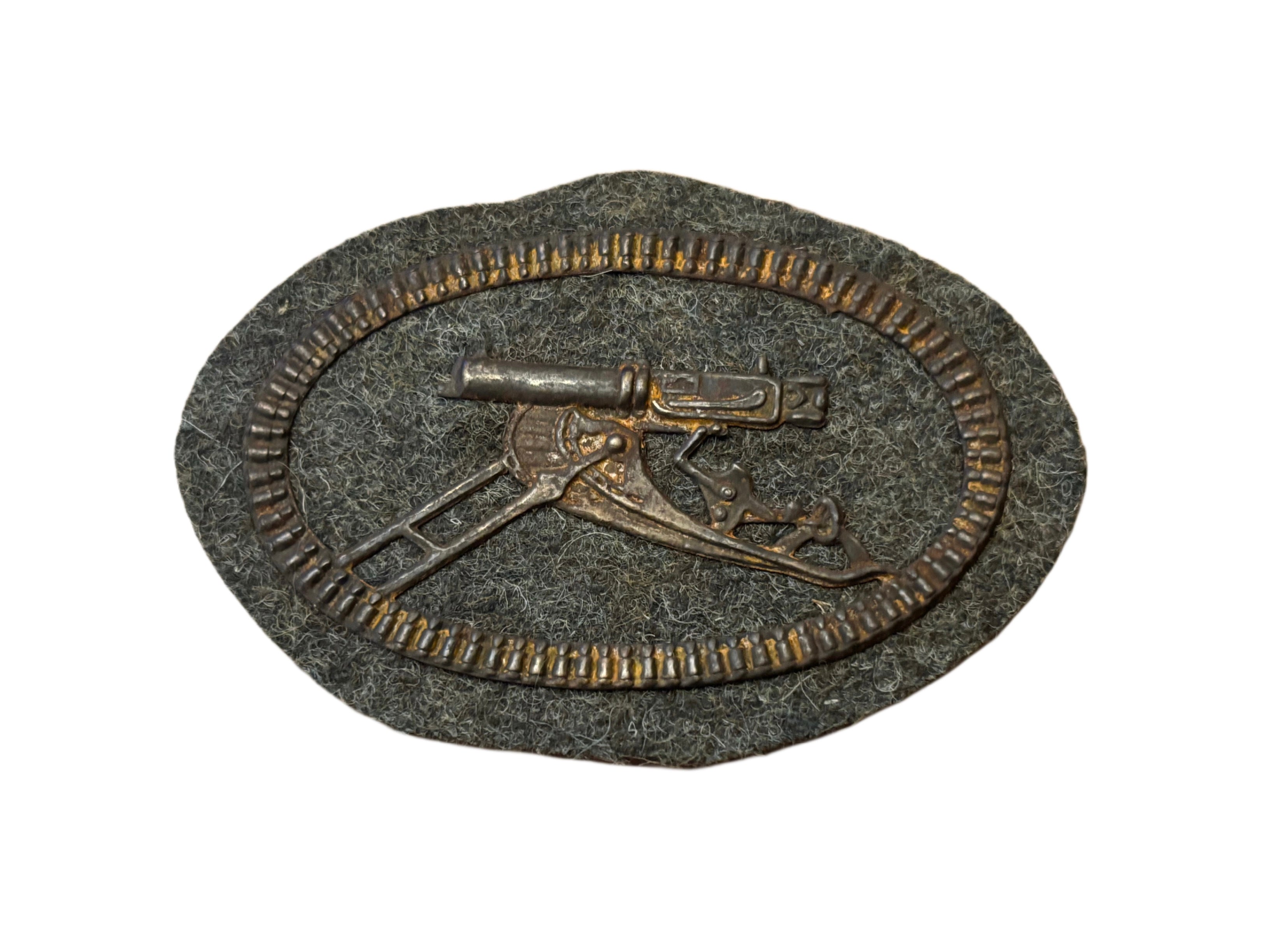 Original German WW1 Machine Gun Badge – Hasenbos Militaria