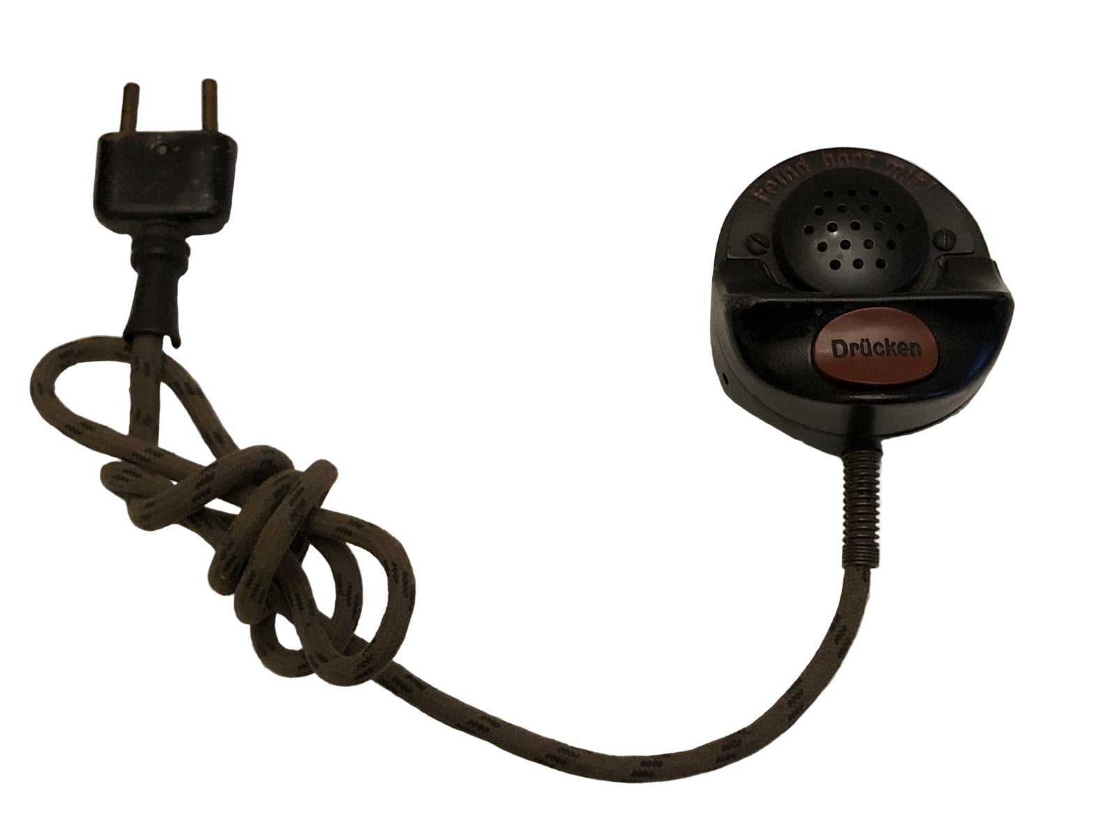 Duitse Panzer Radio microphone ww2 – Hasenbos Militaria